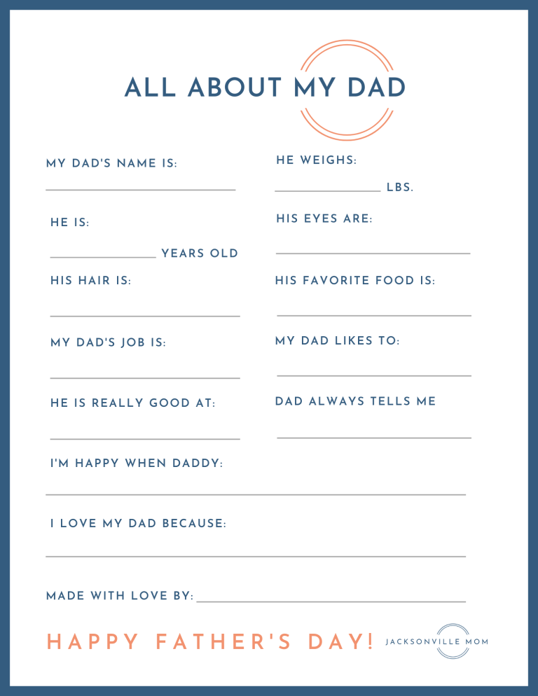 Father's Day Crafts and Gift Ideas + FREE Printable